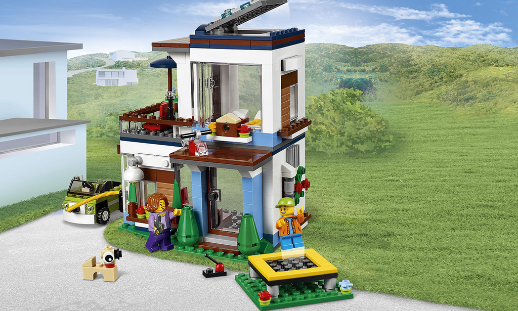 Light Up Your Modular Modern Home 31068 Lego Set – Lightailing