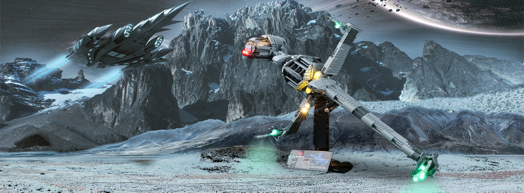 An Exclusive Lighting Adventure With Lego B-wing Starfighter 10227 Set ...