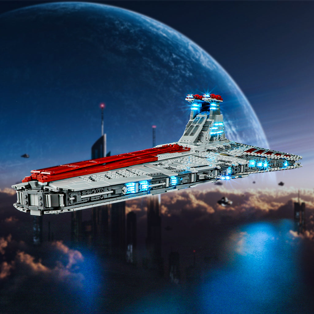 Briksmax LED Light Kit for LEGO Venator-Class Republic Attack Cruiser ...