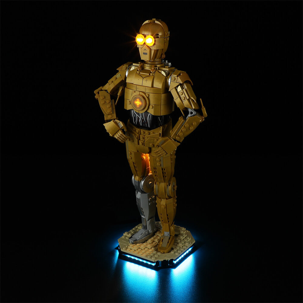 Light Kit For C-3PO 75398-Briksmax – Lightailing