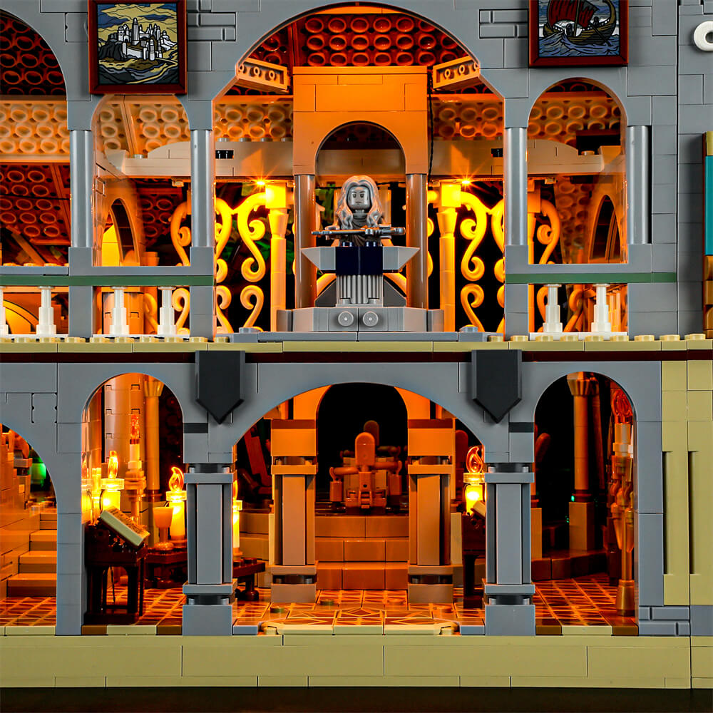 Light Kit For THE LORD OF THE RINGS: RIVENDELL™ 10316-Briksmax ...