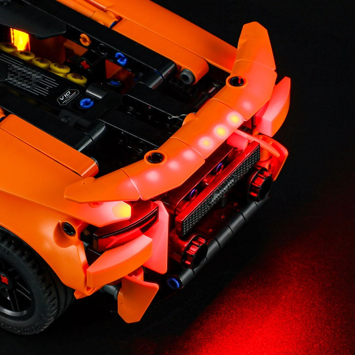 Light Kit For Lamborghini Huracán Tecnica Orange 42196-Briksmax ...