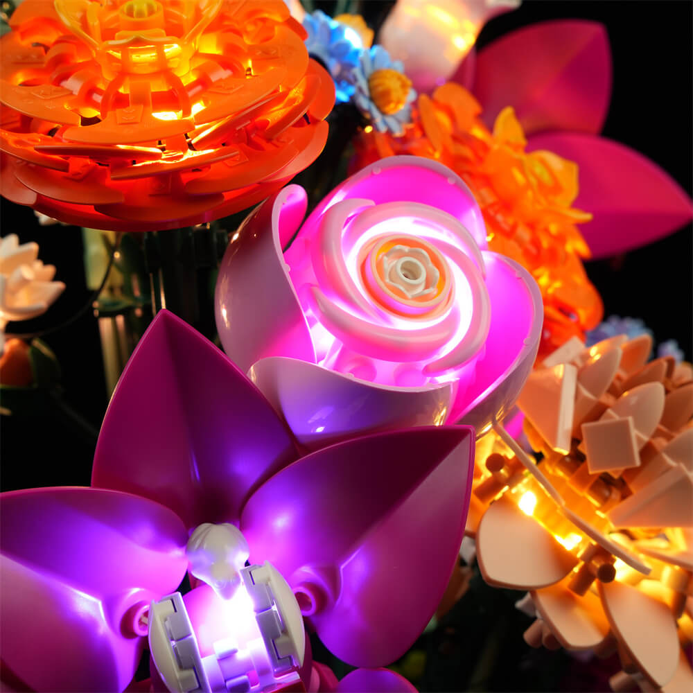 Light Kit For Pretty Pink Flower Bouquet 10342-Lightailing – Lightailing