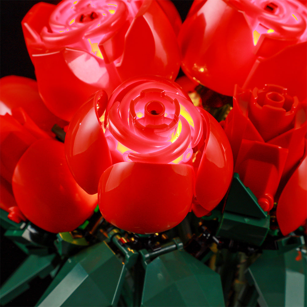 Briksmax Light Kit For Bouquet of Roses 10328 – Lightailing