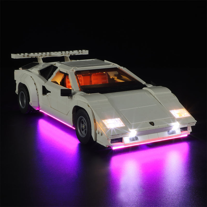 Light Kit For Lamborghini Countach 5000 Quattrovalvole 10337-Briksmax ...