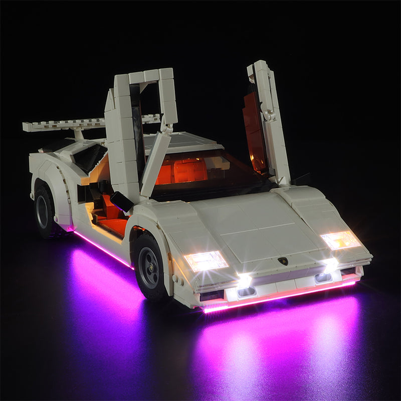 Light Kit For Lamborghini Countach 5000 Quattrovalvole 10337-Briksmax ...