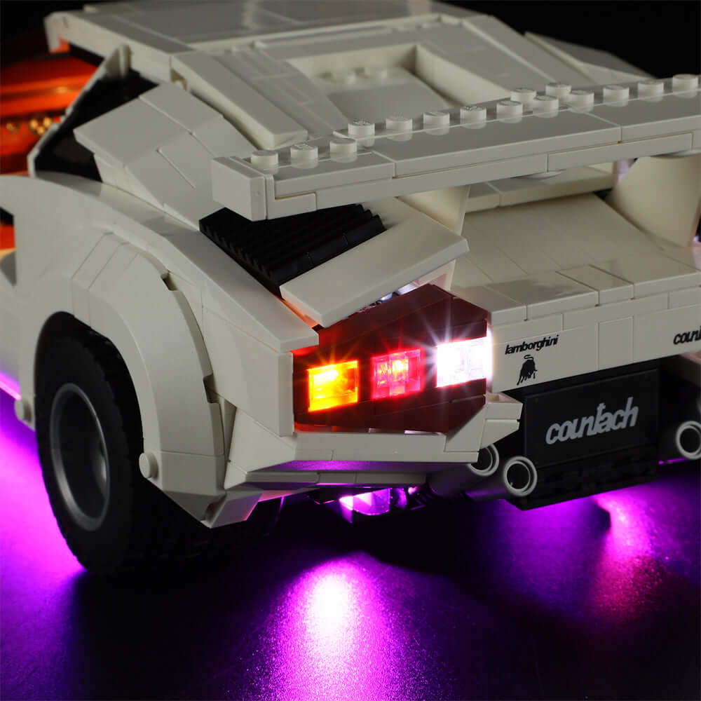 Light Kit For Lamborghini Countach 5000 Quattrovalvole 10337-Briksmax ...