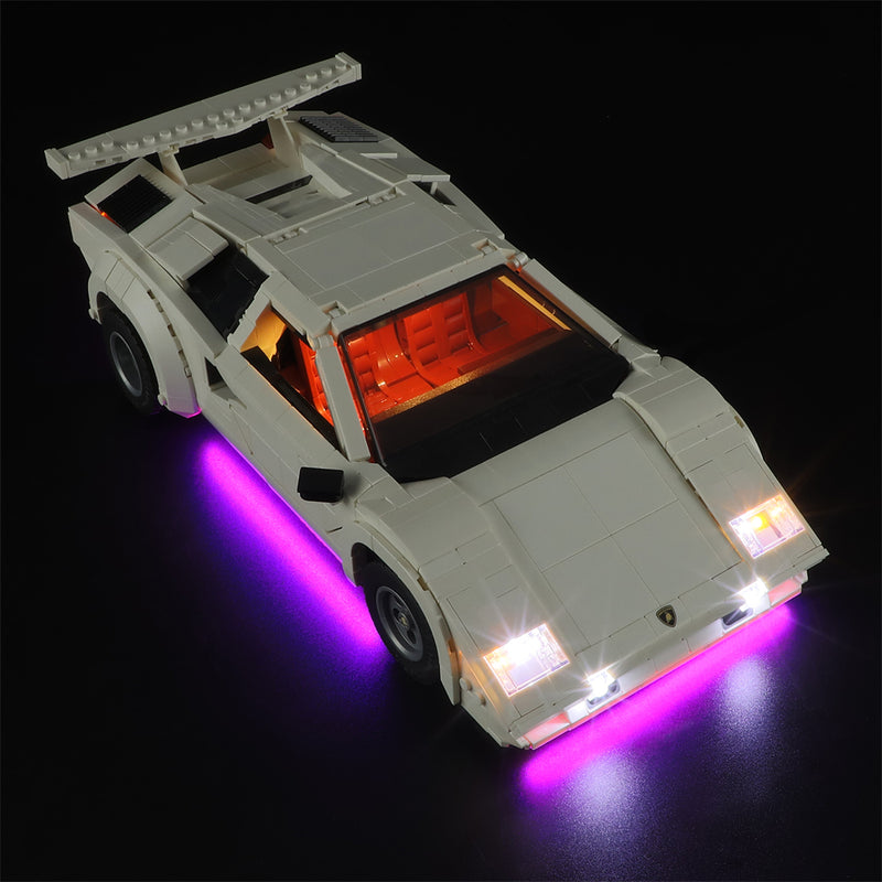 Light Kit For Lamborghini Countach 5000 Quattrovalvole 10337-Briksmax ...