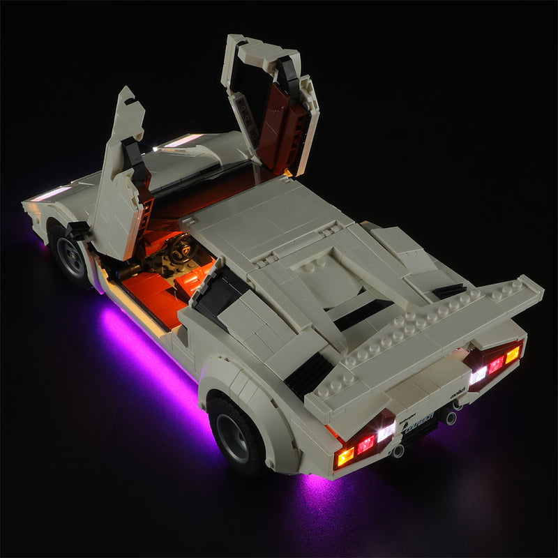 Light Kit For Lamborghini Countach 5000 Quattrovalvole 10337-Briksmax ...