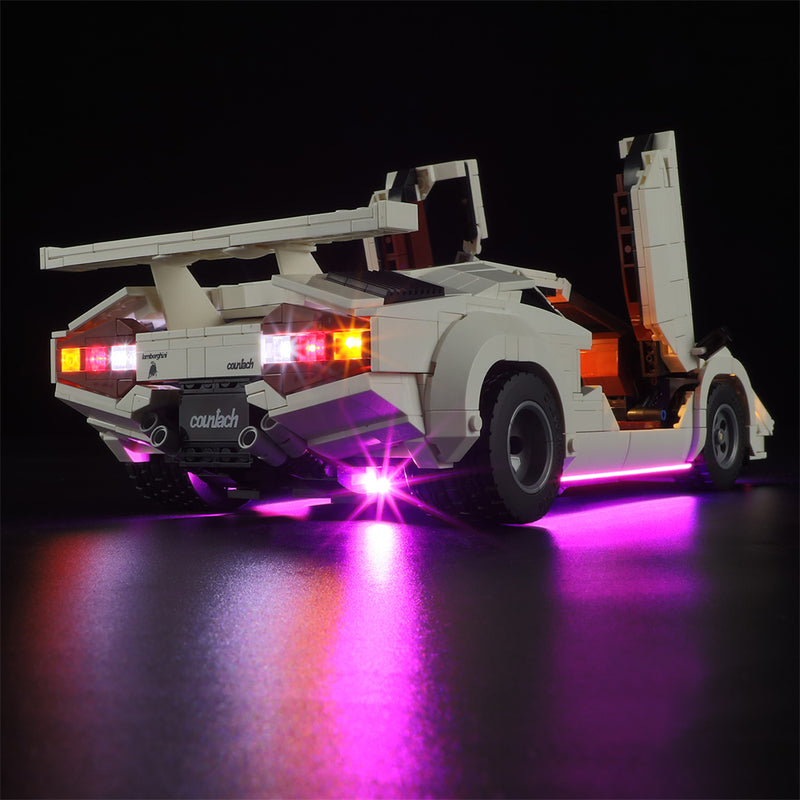 Light Kit For Lamborghini Countach 5000 Quattrovalvole 10337-Briksmax ...