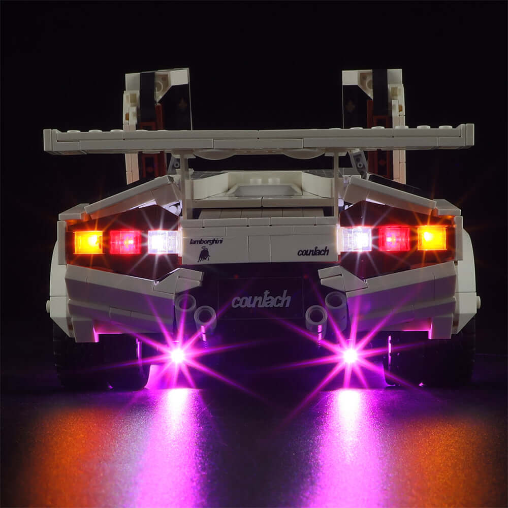 Light Kit For Lamborghini Countach 5000 Quattrovalvole 10337-Briksmax ...