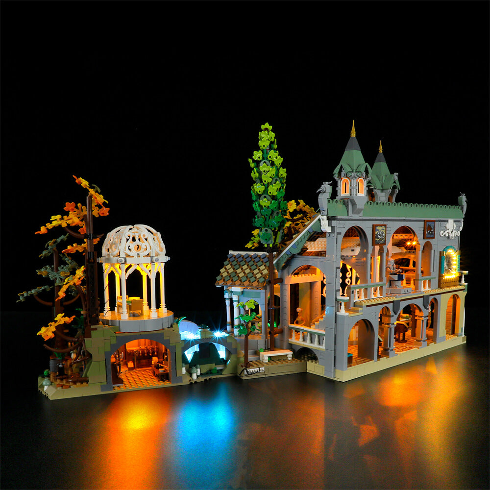 Light Kit For THE LORD OF THE RINGS: RIVENDELL™ 10316-Briksmax ...