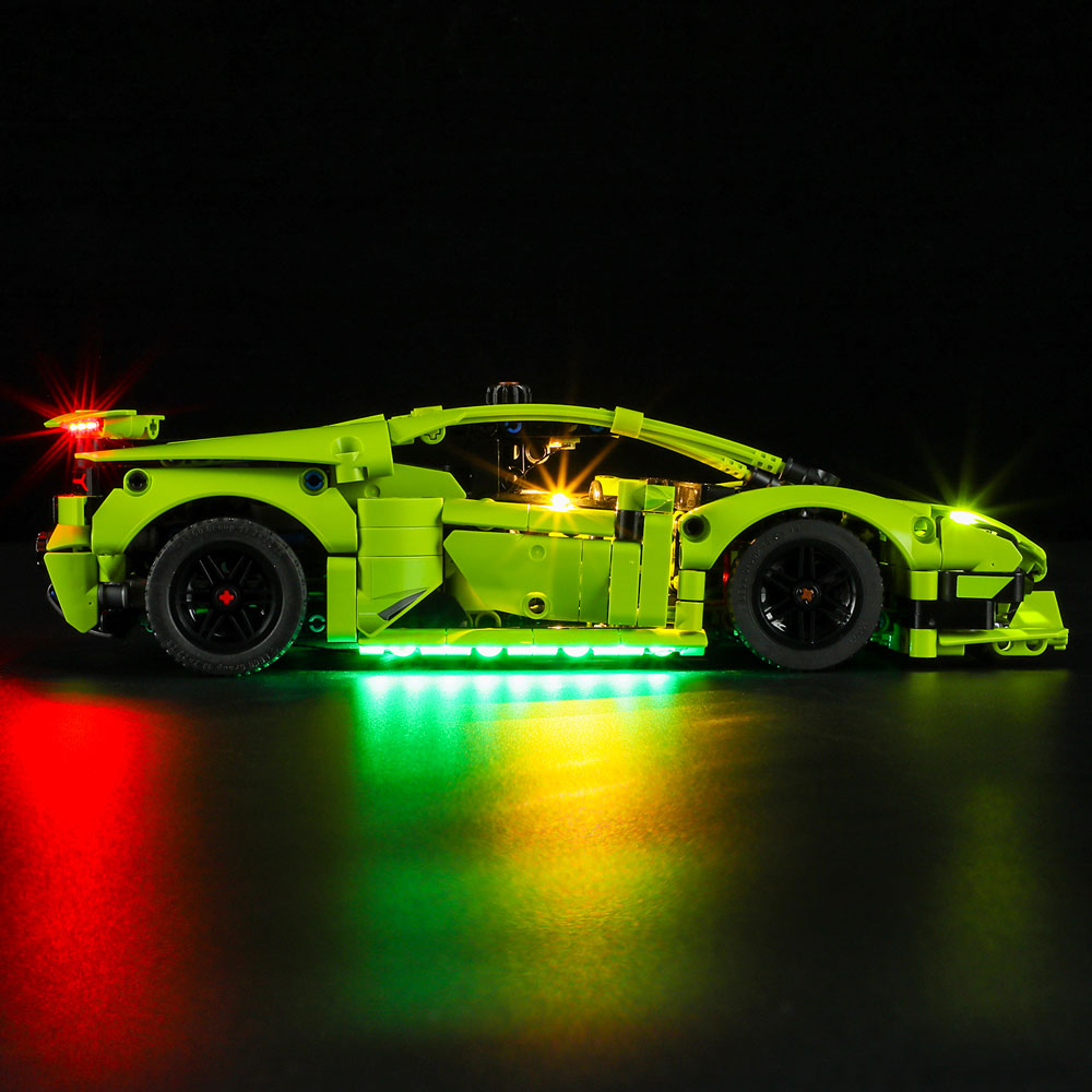 Briksmax Light kit For LEGO Lamborghini Huracán Tecnica 42161 – Lightailing