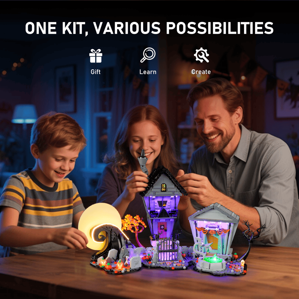 Briksmax 2.0 Light Kit For LEGO Disney Tim Burton's The Nightmare ...