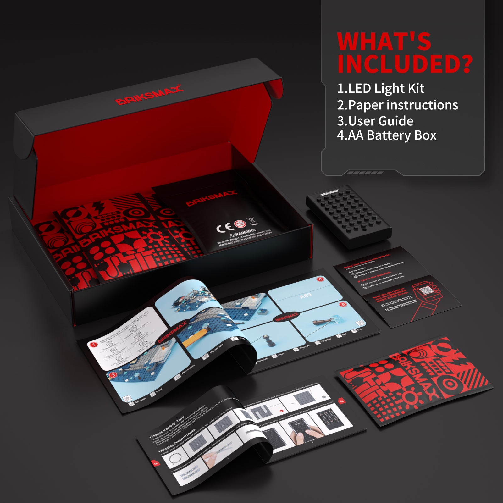 BriksMax 2.0 LED Light Kit for LEGO The Deep Dark Battle 21246 ...