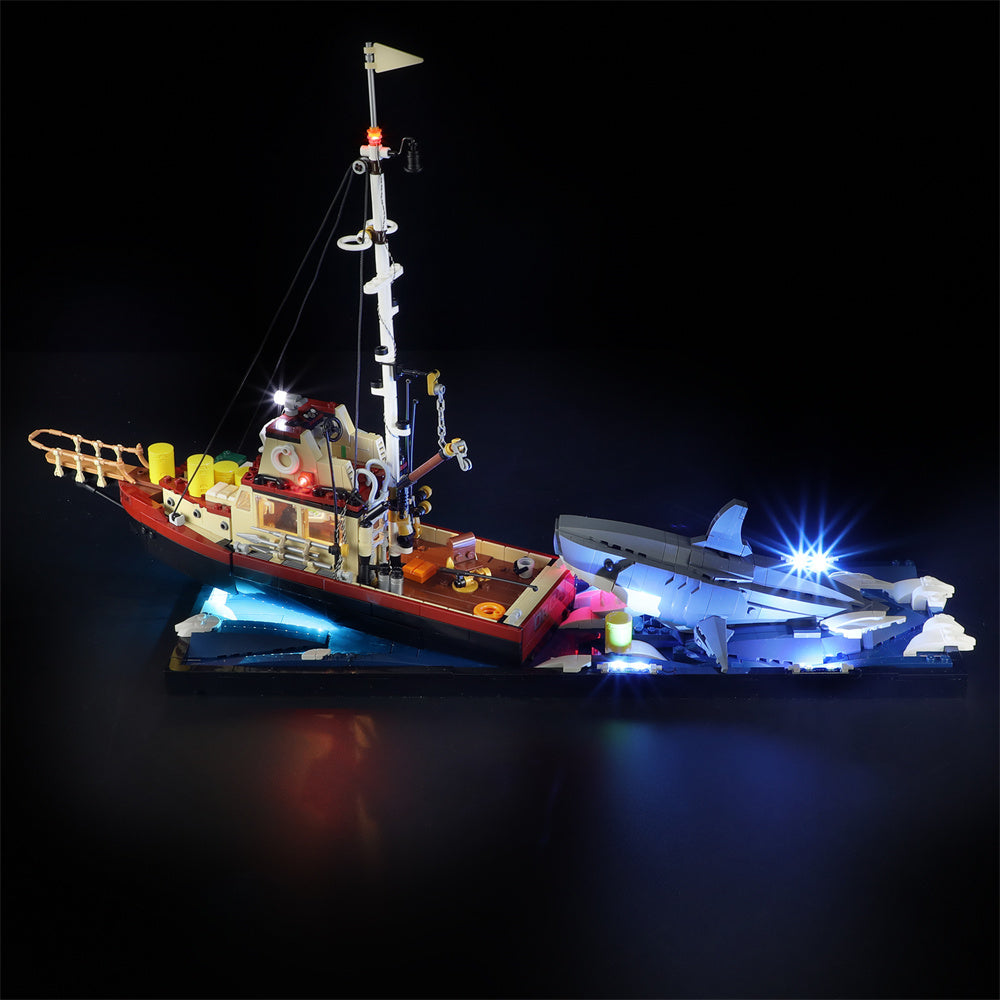 Light Kit For Jaws 21350-Briksmax – Lightailing