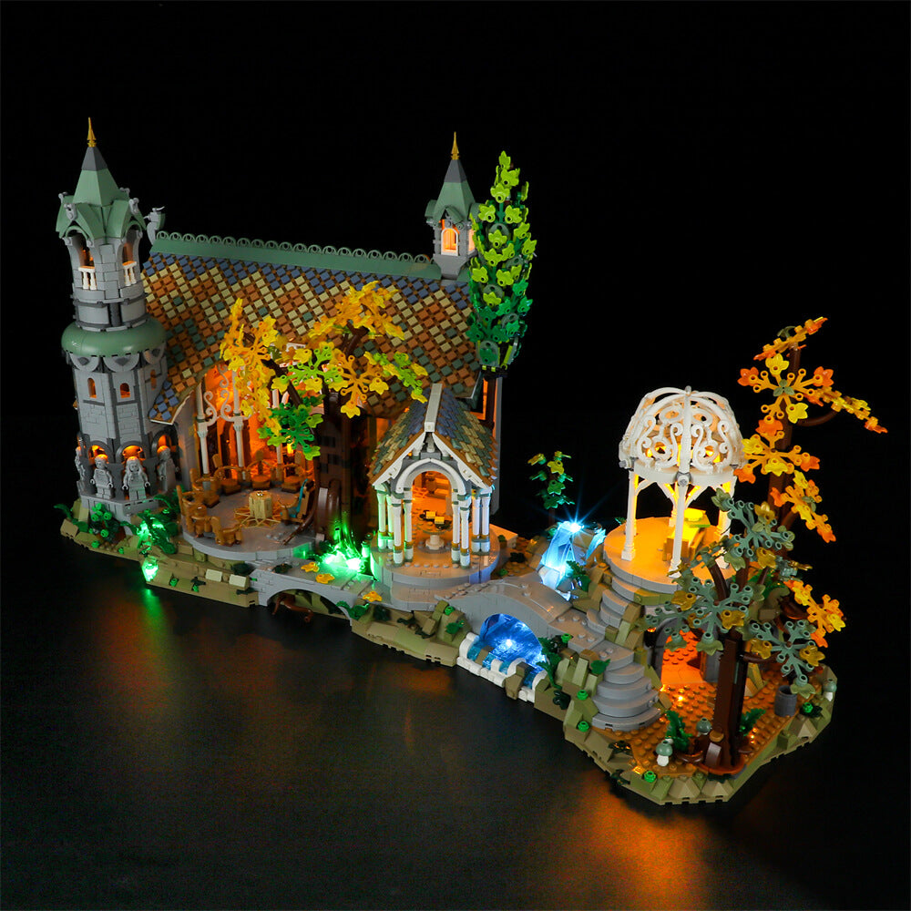 Light Kit For THE LORD OF THE RINGS: RIVENDELL™ 10316-Briksmax ...