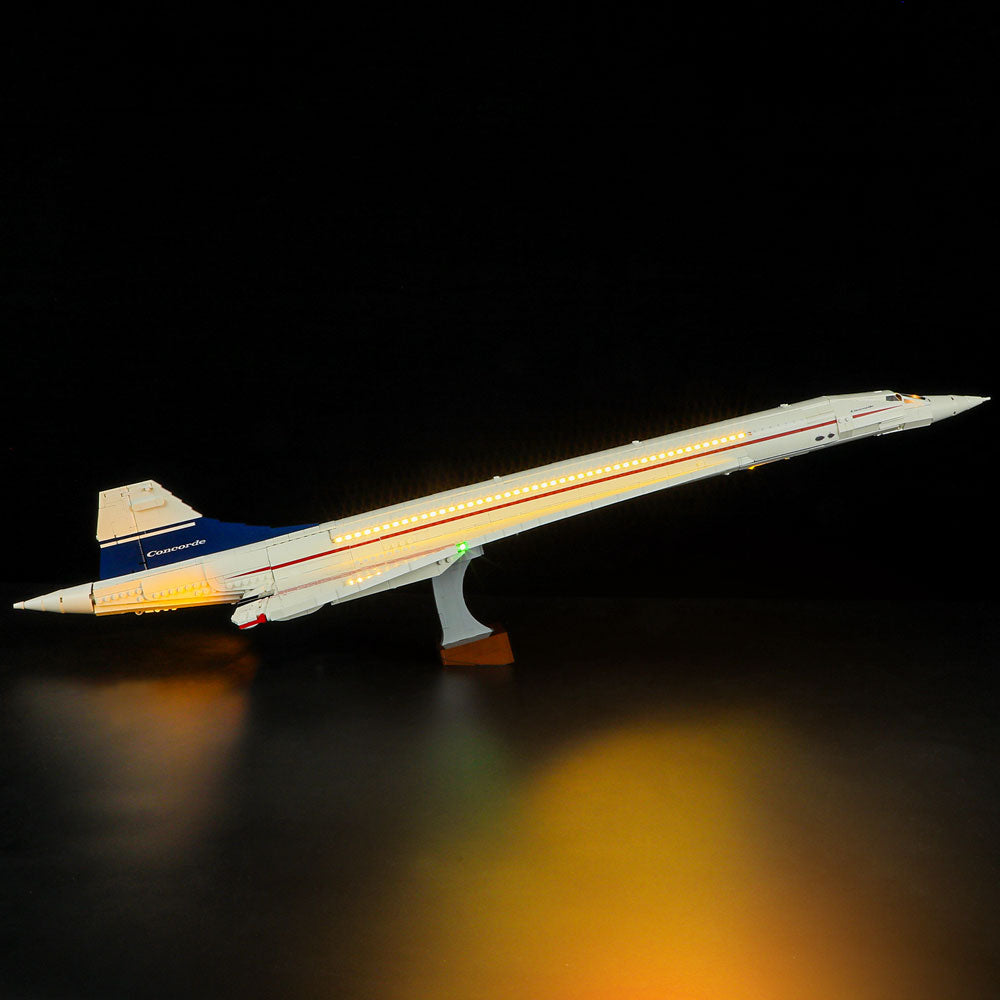 Light Kit for LEGO Concorde 10318 – LED Lights | BriksMax – Lightailing
