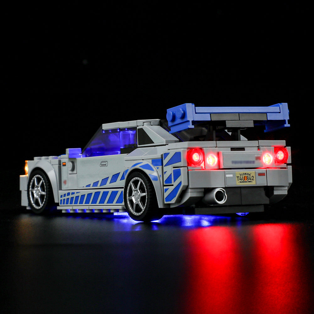 Light Kit For Lego 2 Fast 2 Furious Nissan Skyline GT-R (R34) 76917 ...
