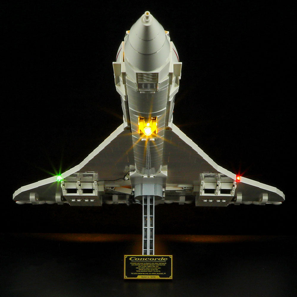 Light Kit for LEGO Concorde 10318 – LED Lights | BriksMax – Lightailing
