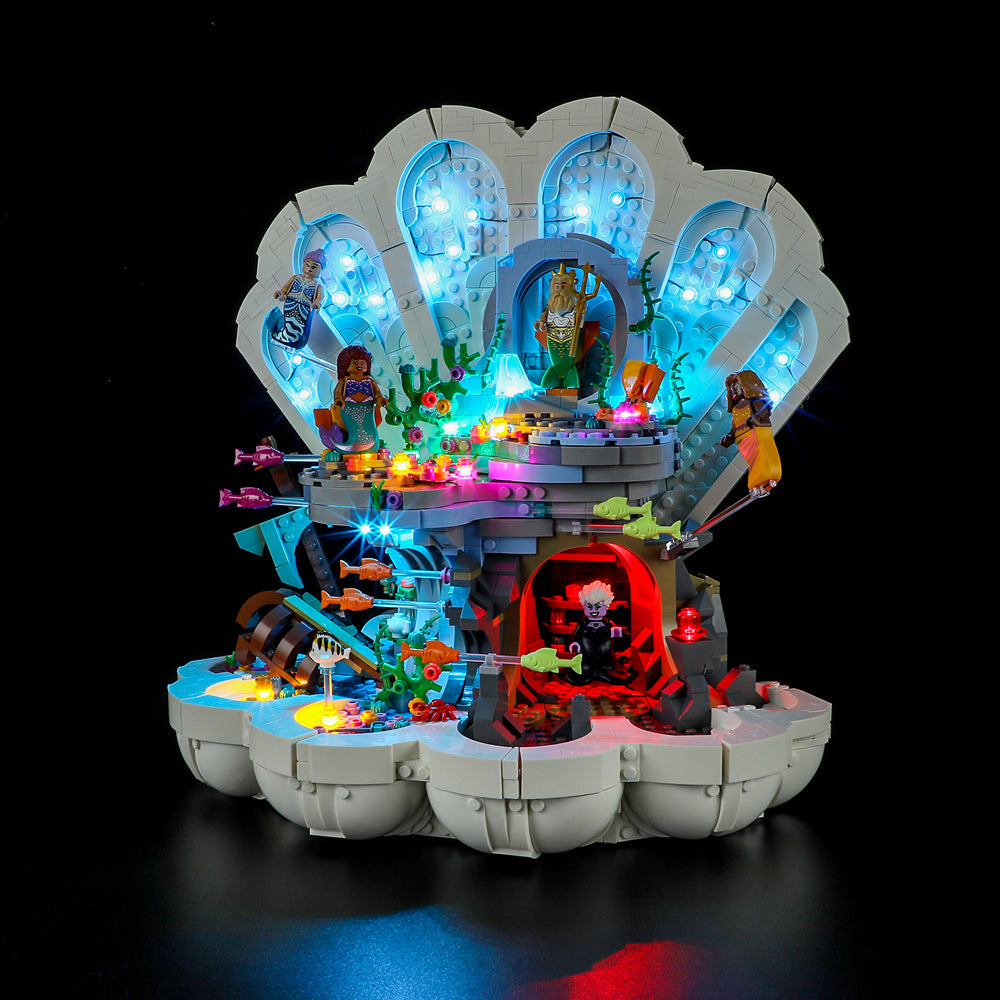 Briksmax Light Kit For The Little Mermaid Royal Clamshell 43225 ...