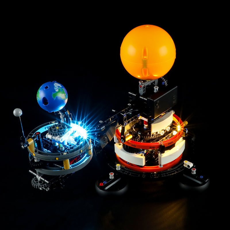 Light Kit For Planet Earth and Moon in Orbit 42179-Lightailing ...