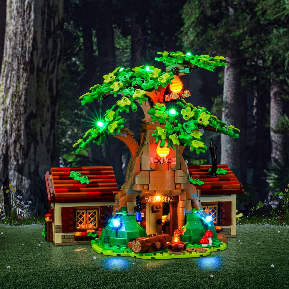 Add Micro Led Lights To Lego Ideas Winnie The Pooh Treehouse – Lightailing