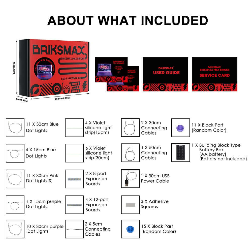 Light Kit For The Milky Way Galaxy 31212 -Briksmax – Lightailing