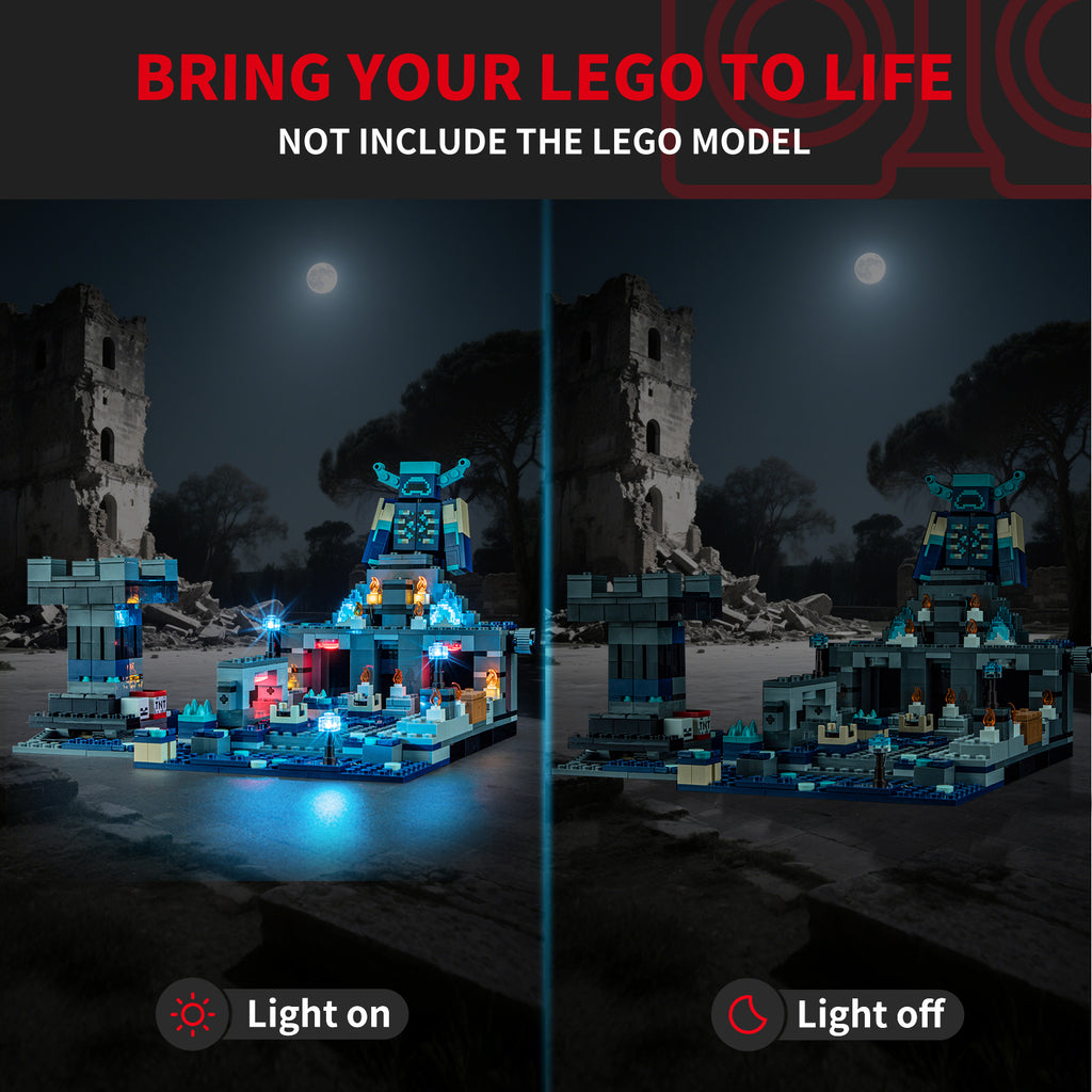 BriksMax 2.0 LED Light Kit for LEGO The Deep Dark Battle 21246 ...