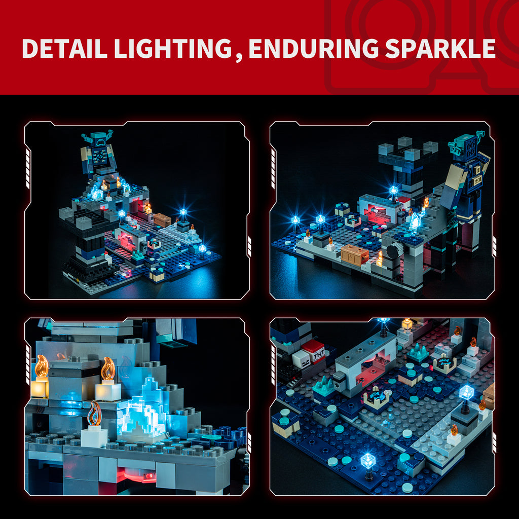 BriksMax 2.0 LED Light Kit for LEGO The Deep Dark Battle 21246 ...