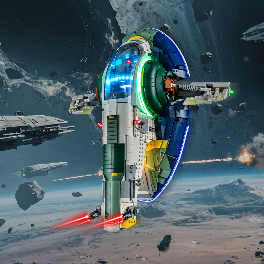 BriksMax 2.0 Light Kit for LEGO Jango Fett's Firespray-Class Starship ...