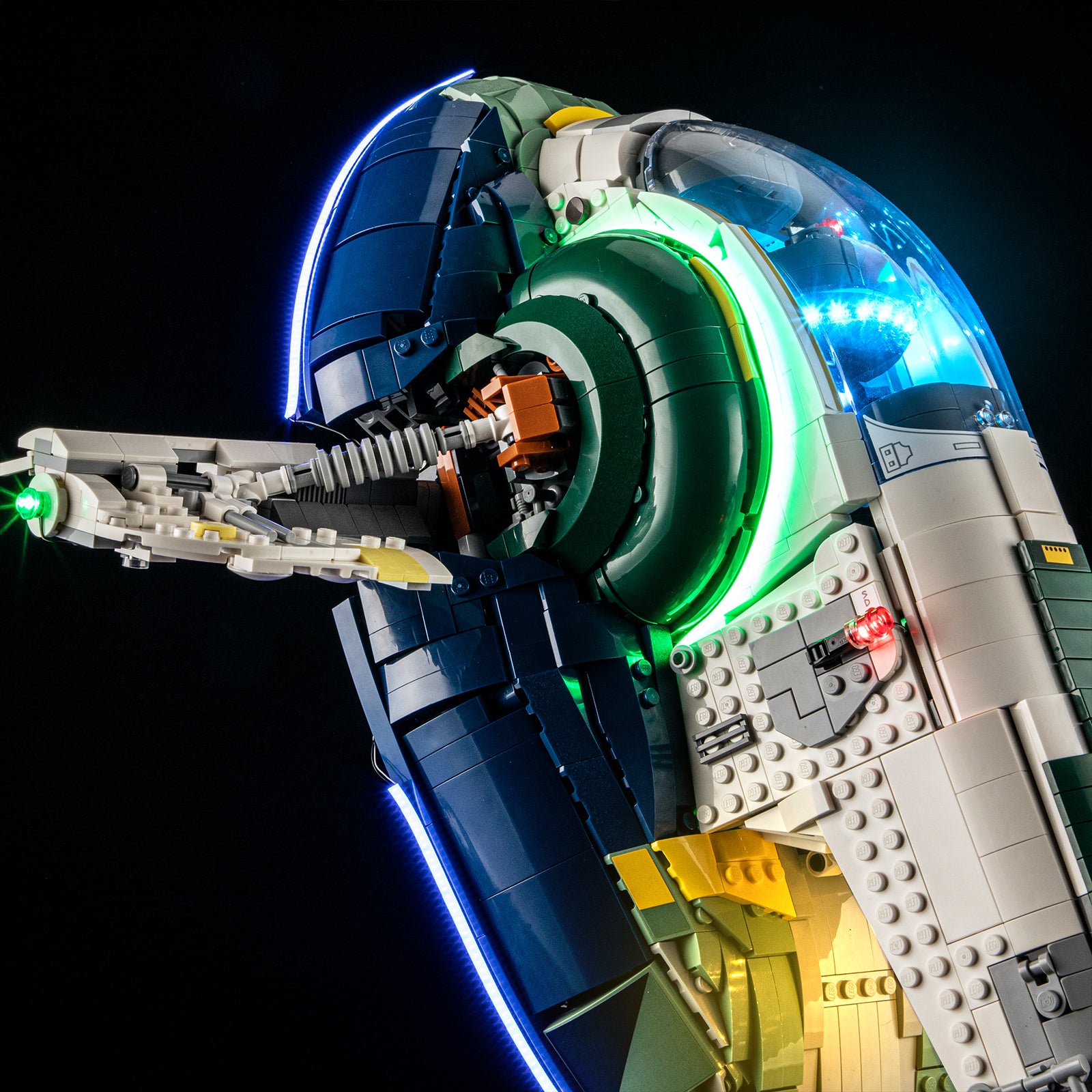 BriksMax 2.0 Light Kit for LEGO Jango Fett's Firespray-Class Starship ...