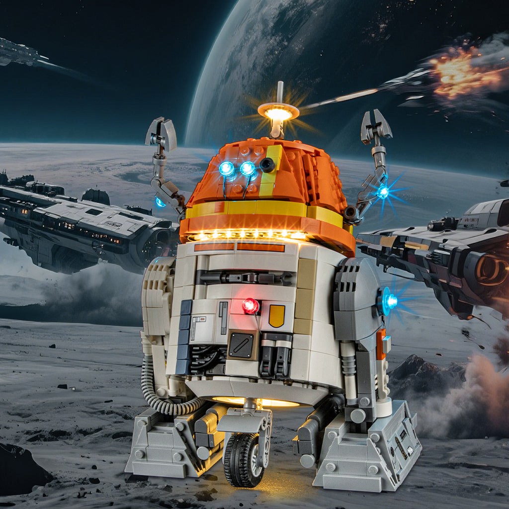 BriksMax 2.0 Light Kit for LEGO Chopper (C1-10P)™ Astromech Droid ...