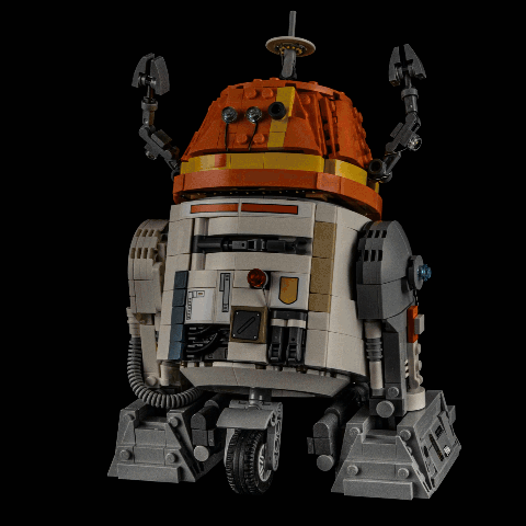 BriksMax 2.0 Light Kit for LEGO Chopper (C1-10P)™ Astromech Droid ...