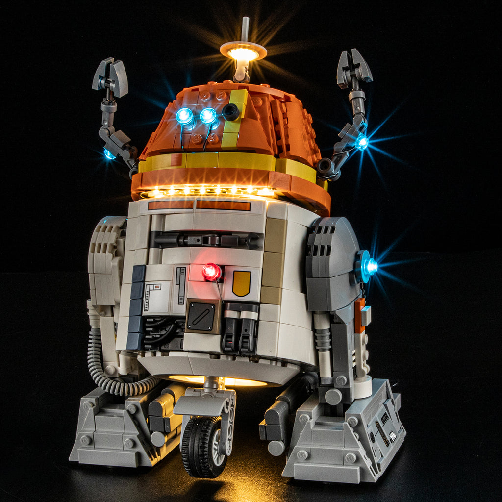 BriksMax 2.0 Light Kit for LEGO Chopper (C1-10P)™ Astromech Droid ...