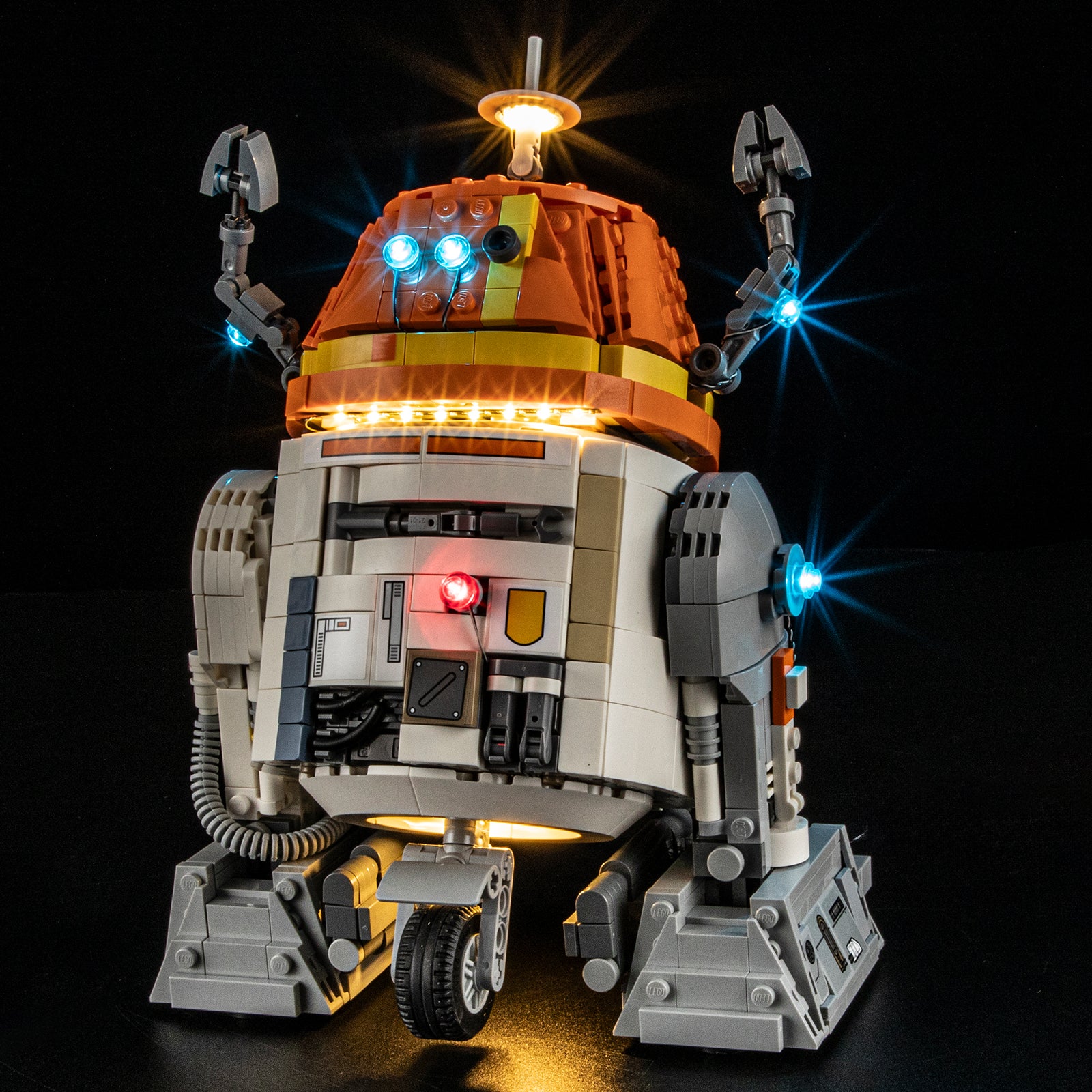 BriksMax 2.0 Light Kit for LEGO Chopper (C1-10P)™ Astromech Droid ...