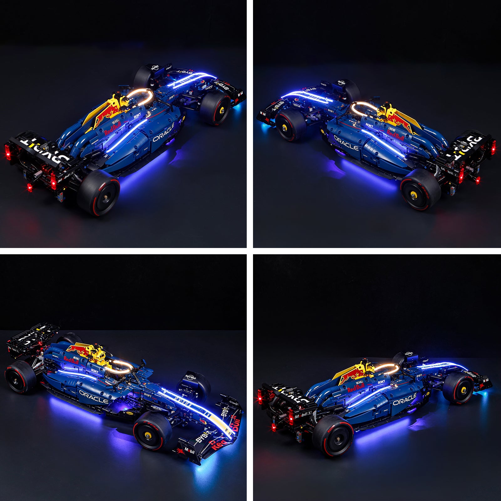 BriksMax 2.0 Light Kit for LEGO Oracle Red Bull Racing RB20 F1 42206 ...