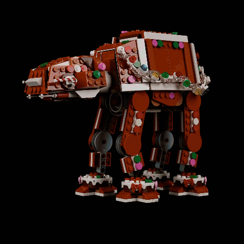 LEGO Star Wars Gingerbread AT-AT Walker 40806 Light Kit | Holiday ...