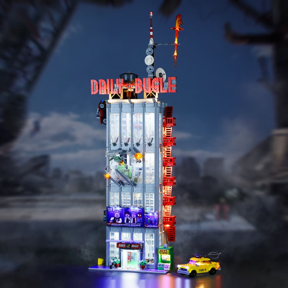 Light Up Lego Daily Bugle 76178 Easily – Lightailing