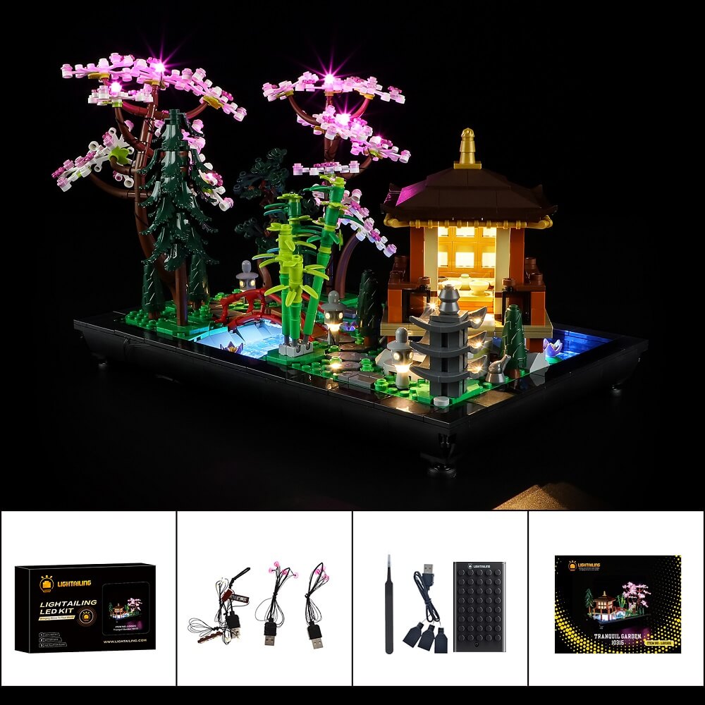 Lightailing Light Kit For LEGO Tranquil Garden 10315