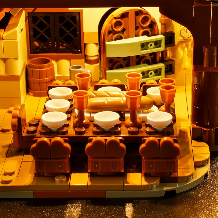 Light Kit For Snow White and the Seven Dwarfs' Cottage 43242-Lightaili ...