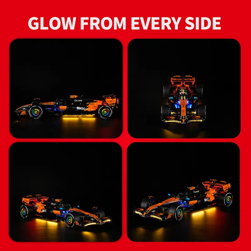 LEGO McLaren MCL39 F1 Car – LED Lighting for 42228 | Briksmax – Lightailing