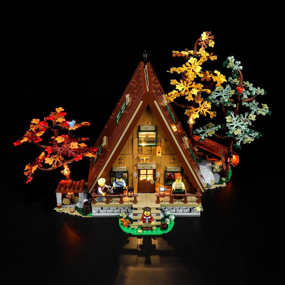 LED Lighting Set for LEGO Ideas A-Frame Cabin 21338 – Lightailing