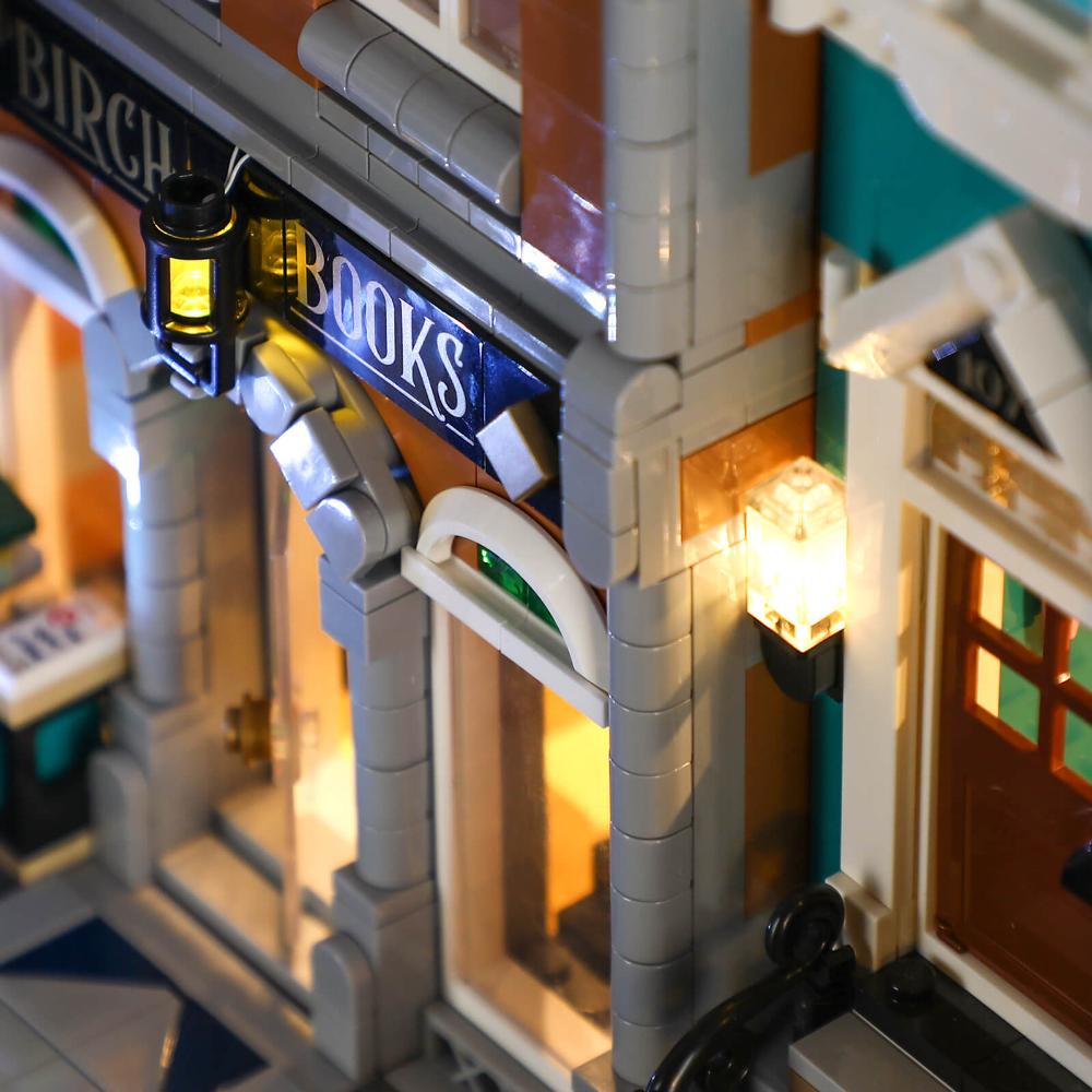 Lightailing Light Kit For Bookshop 10270(Remote Control)