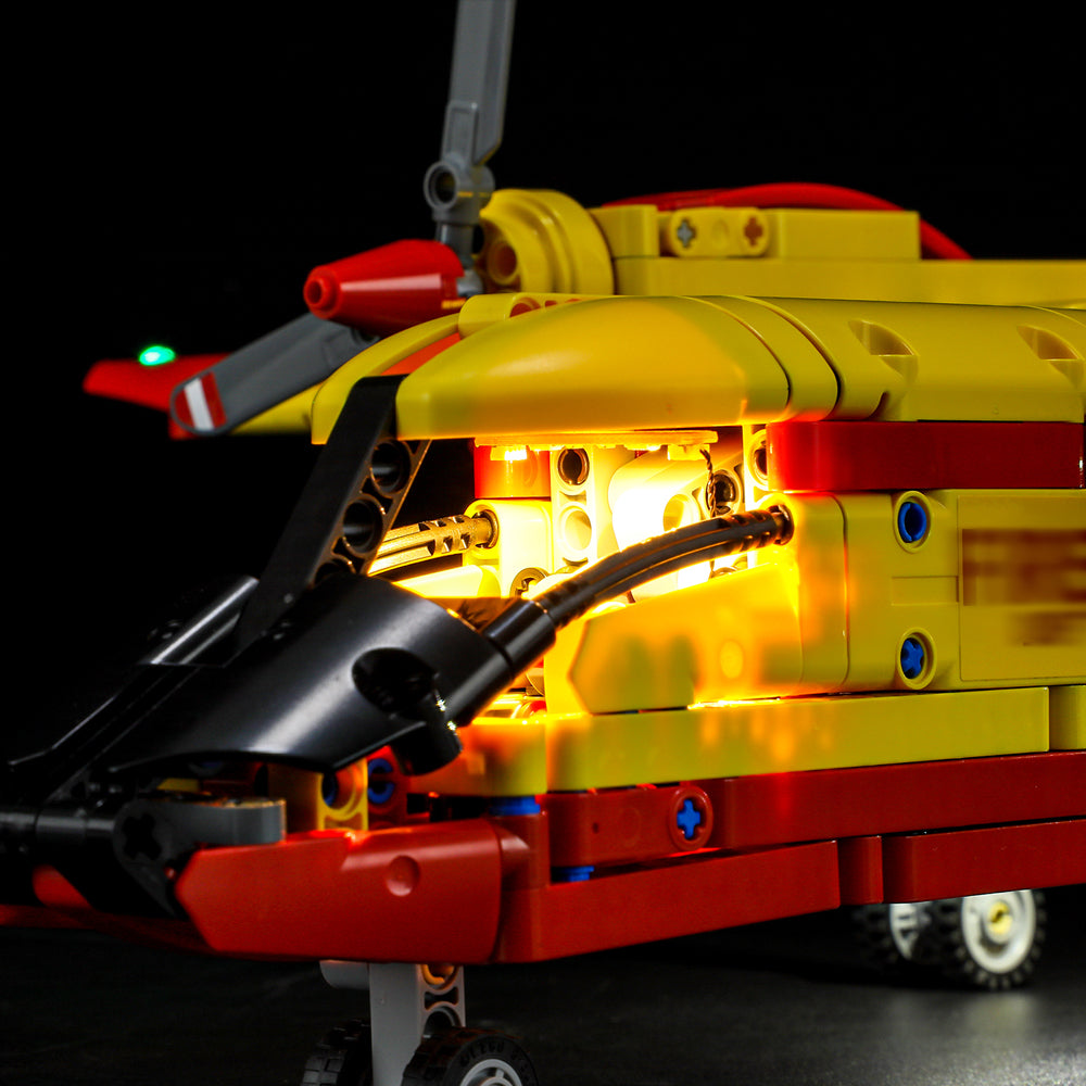 Briksmax Lego Technic Firefighter Aircraft 42152 Light Kit – Lightailing