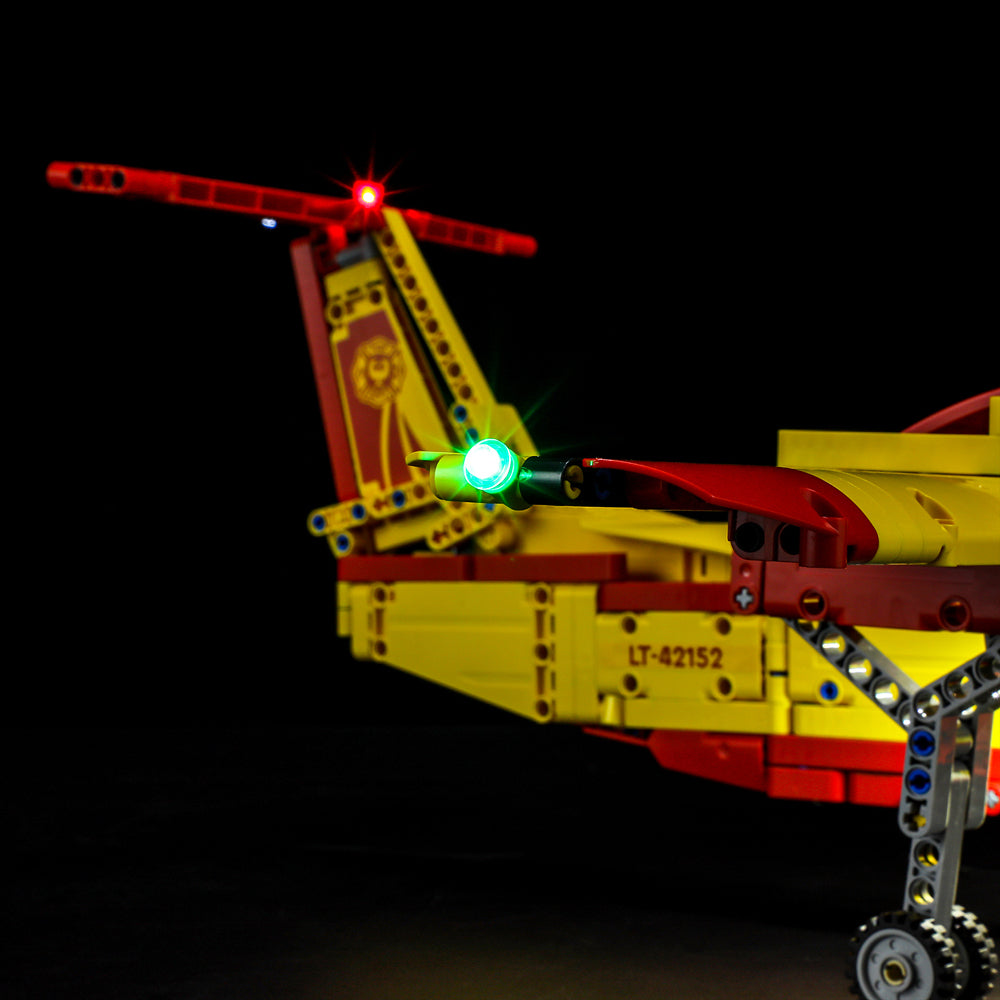 Briksmax Lego Technic Firefighter Aircraft 42152 Light Kit – Lightailing