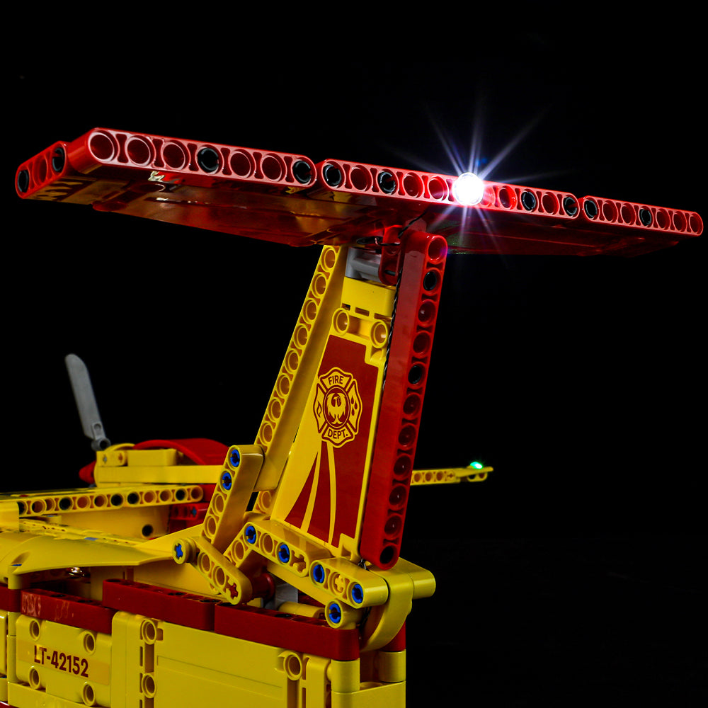 Briksmax Lego Technic Firefighter Aircraft 42152 Light Kit – Lightailing