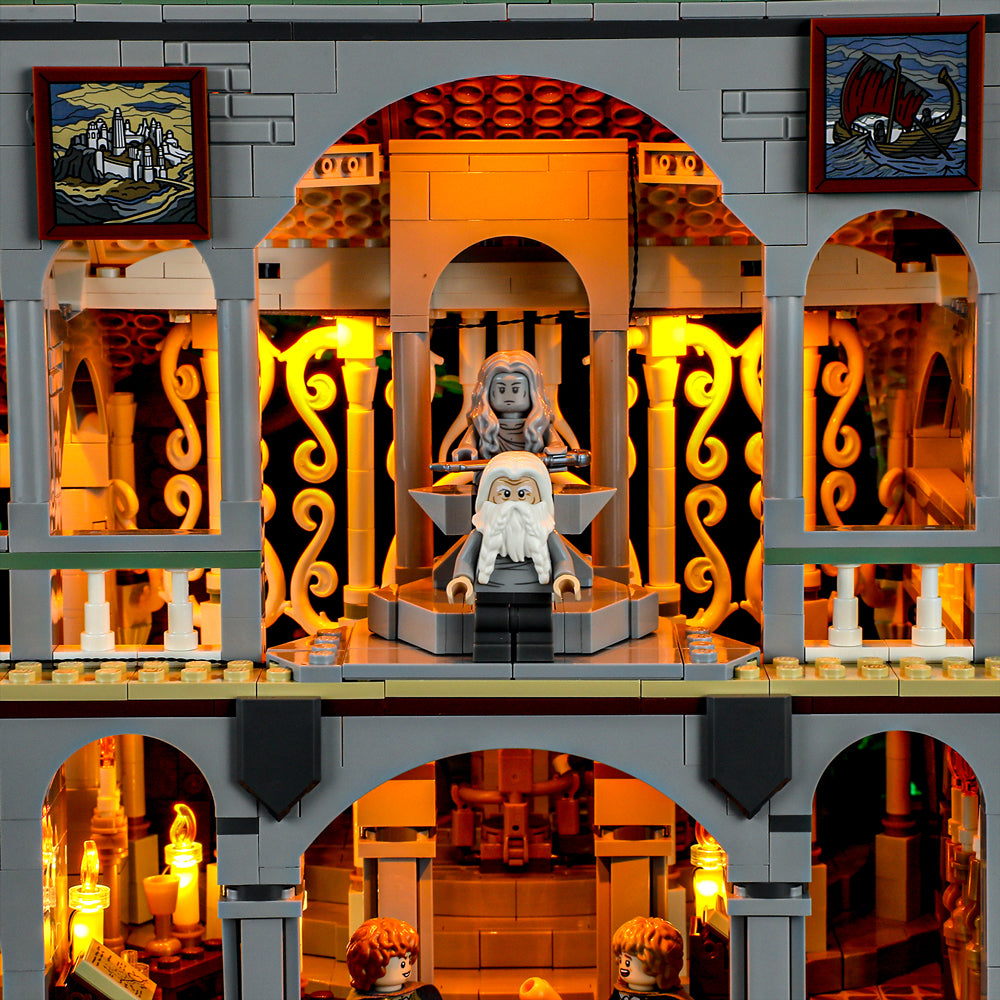 Briksmax Light Kit For THE LORD OF THE RINGS: RIVENDELL™ 10316 ...