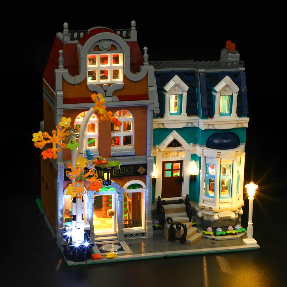 Lightailing Light Kit For Bookshop 10270(Remote Control)