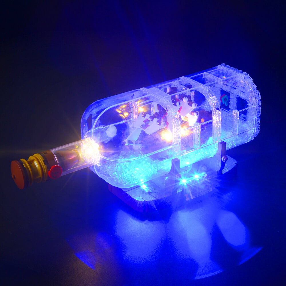 Buy Lighting Kit For Lego Ship In A Bottle (40% OFF) – Lightailing